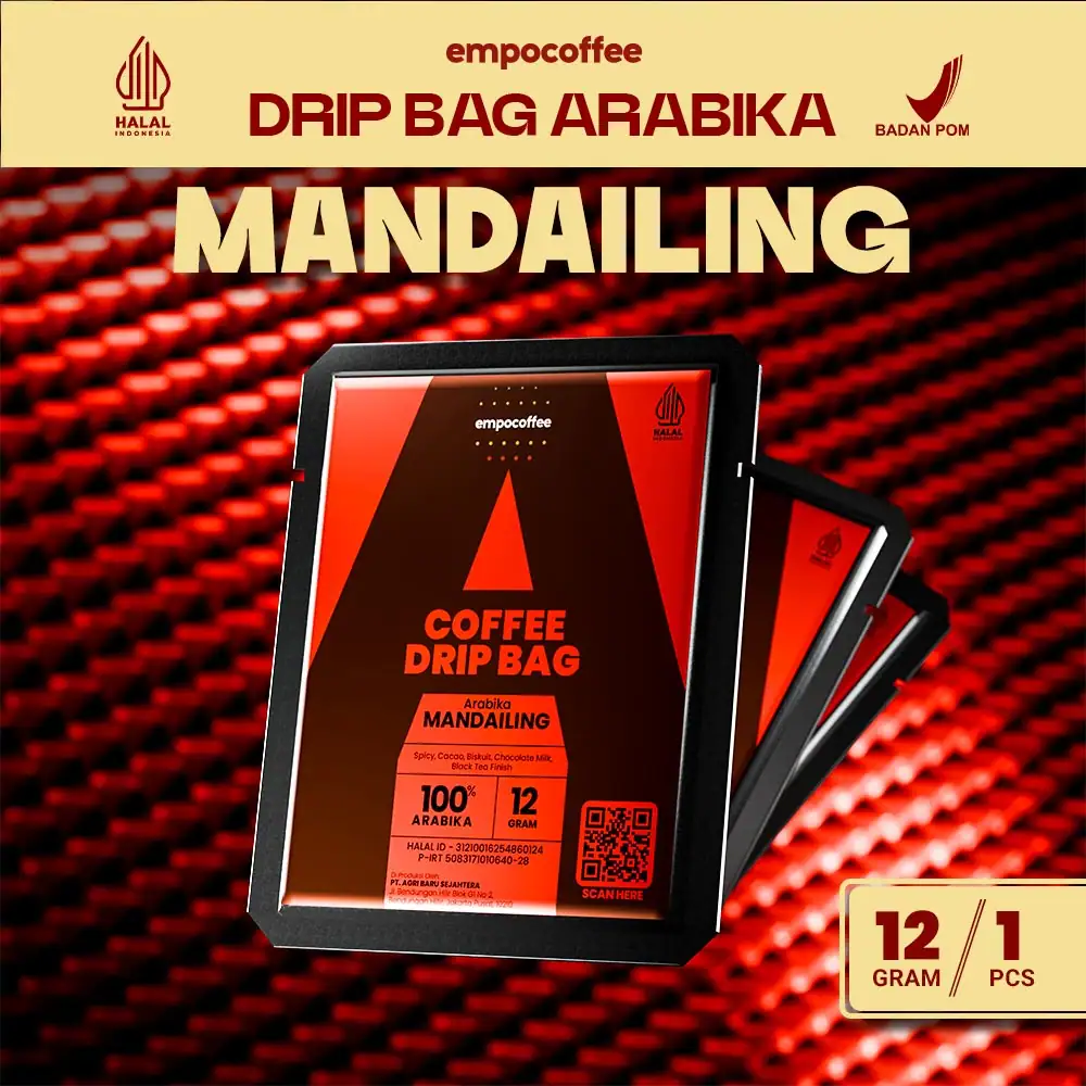 Drip Bag Kopi Arabika Mandailing - Empocoffee